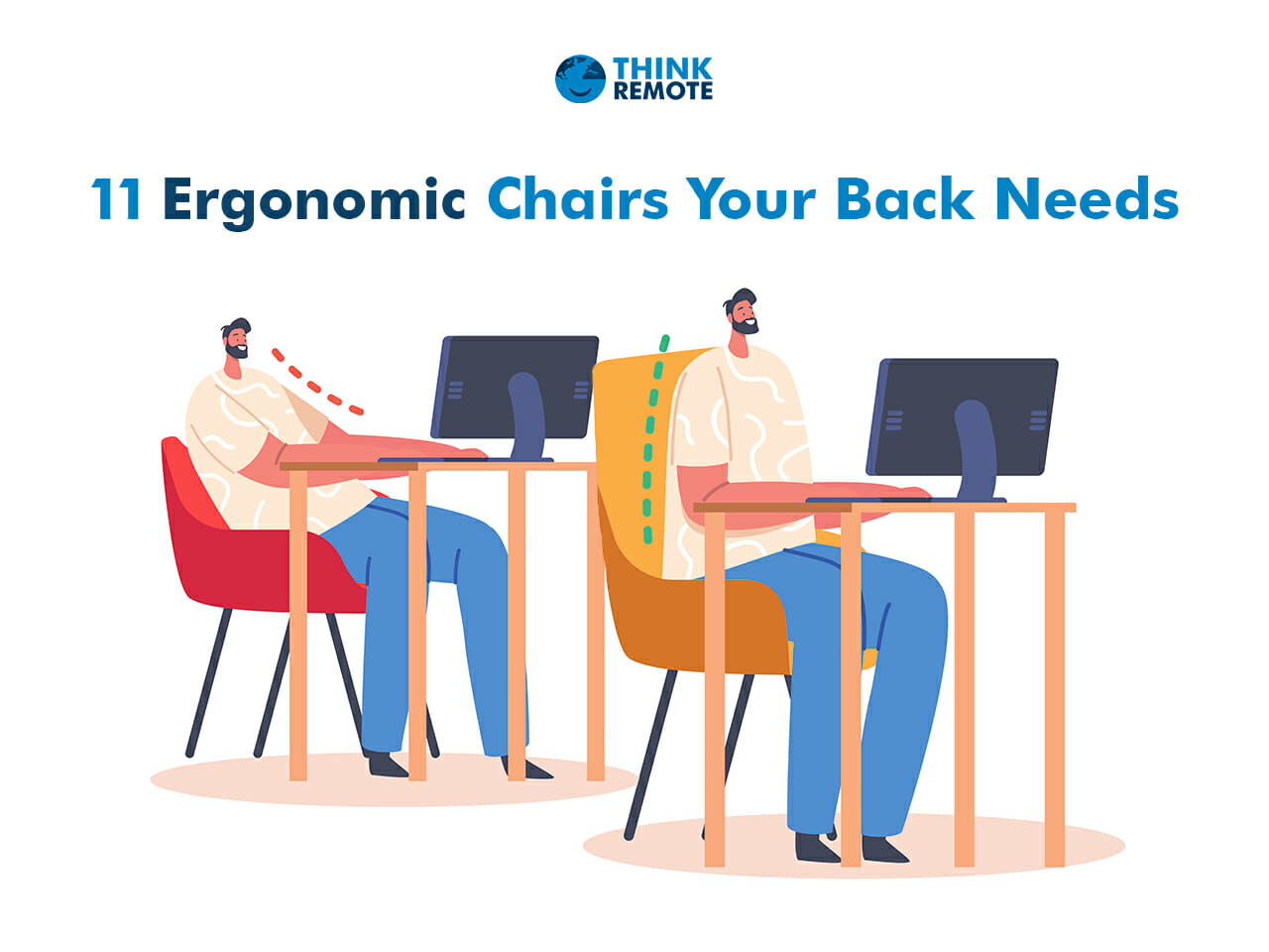 11 Ergonomic Chairs Your Back Needs - ThinkRemote